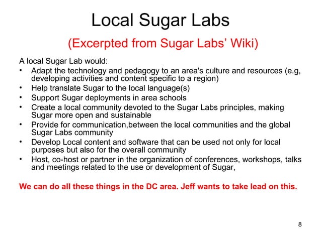 OLPC Learning Club First Business Meeting Handout (with post-meeting ...
