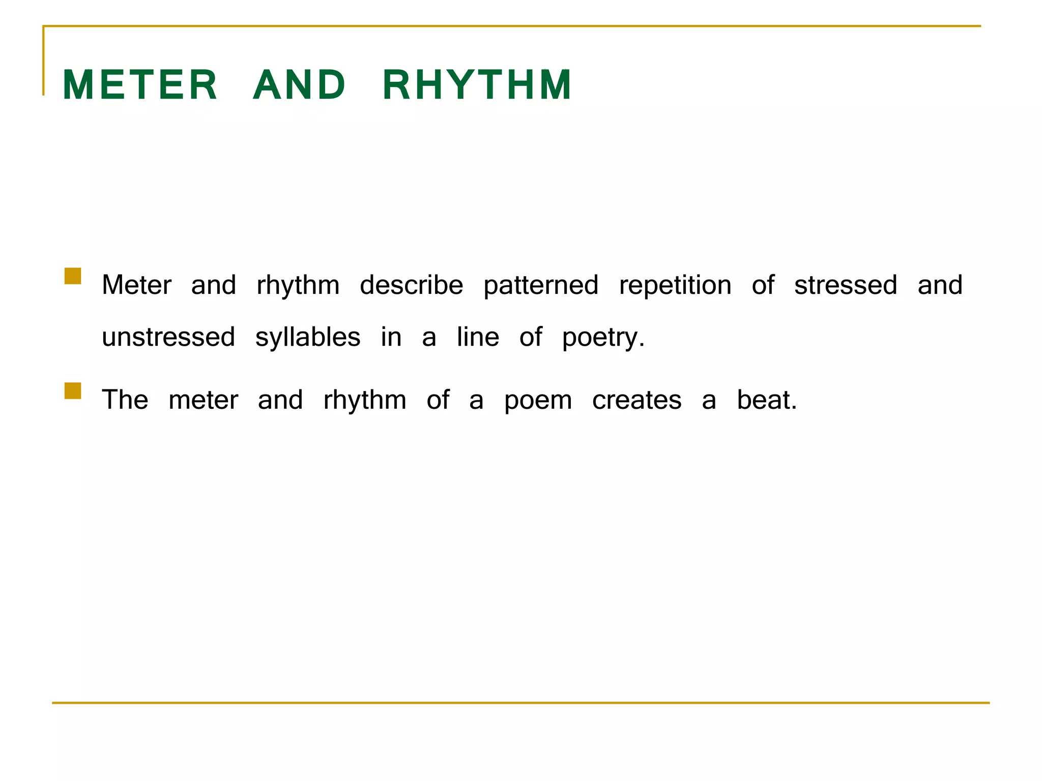 Poetry PowerPoint | PPT