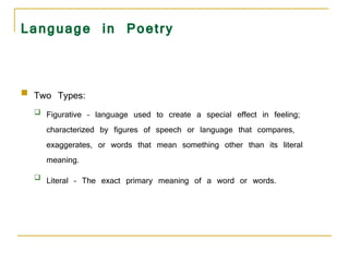 Poetry PowerPoint | PPT