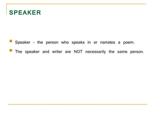 Poetry PowerPoint | PPT