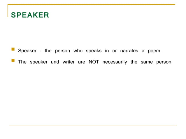 Poetry PowerPoint | PPT