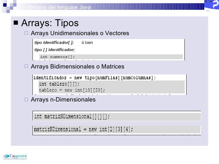 Curso Java Inicial 2 - Introducción y Sintaxis