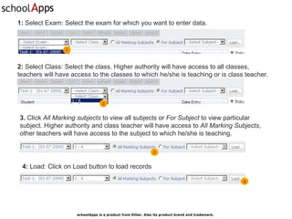 Studentwise Marks | PPT