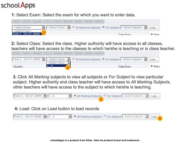 Studentwise Marks | PPT
