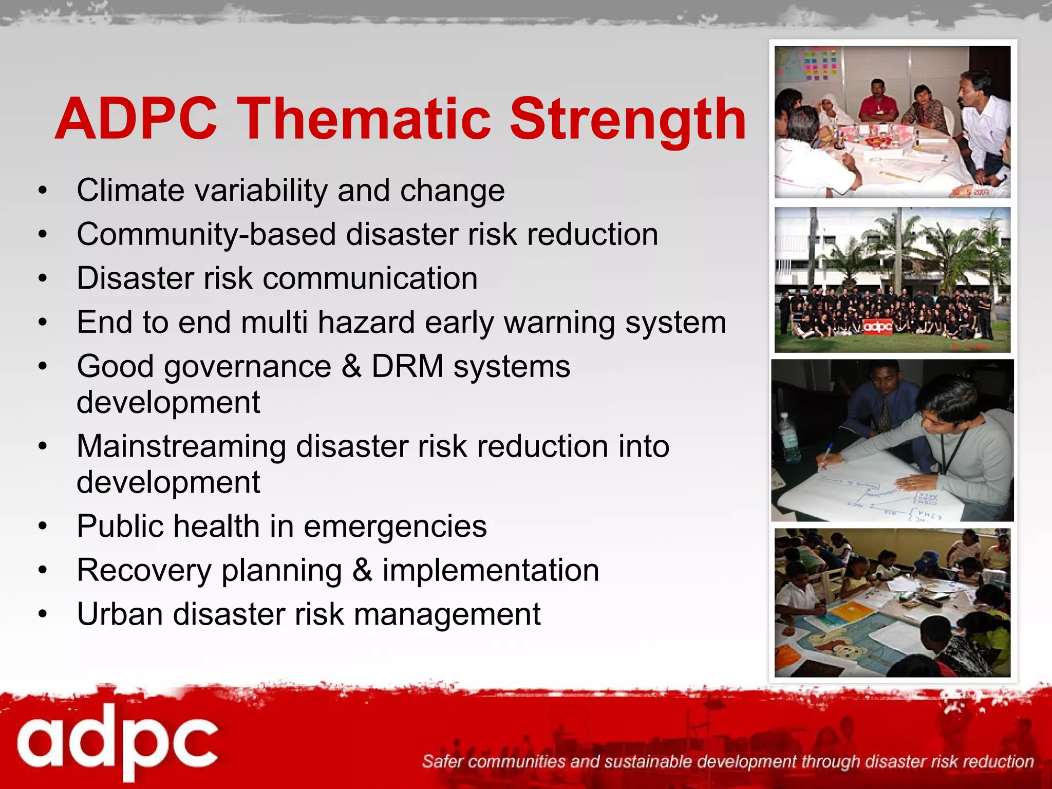Asian Disaster Preparedness Center | PPT