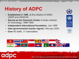 Asian Disaster Preparedness Center | PPT