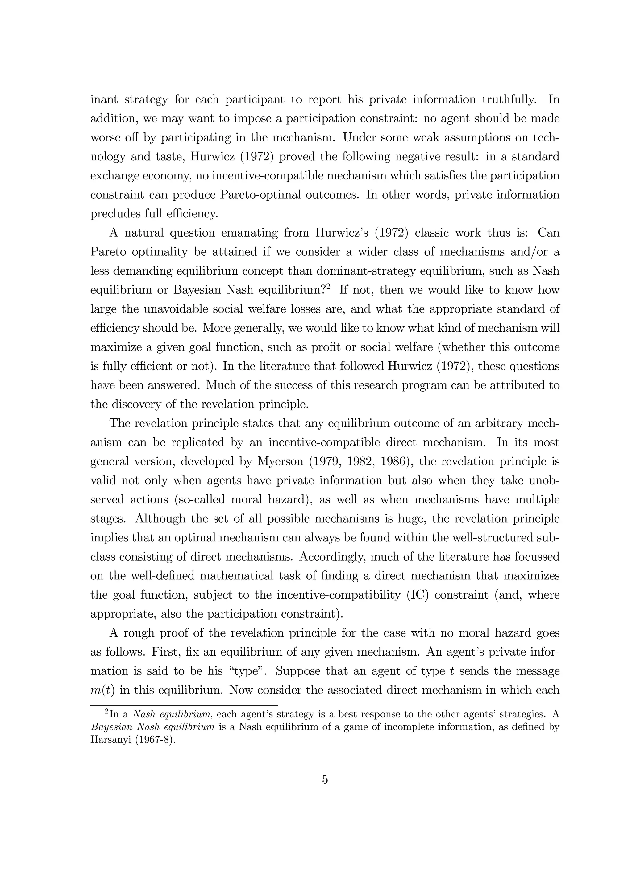 Mechanism Design Theory | PDF | Financial Planning | Personal Finance