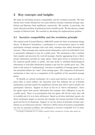 Mechanism Design Theory | PDF | Financial Planning | Personal Finance