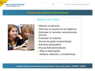 Entornos de enseñanza-aprendizaje | PPT