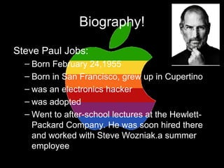 Steve Jobs | PPT