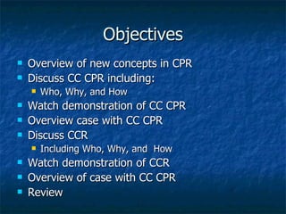 new cocepts in cpr | PPT