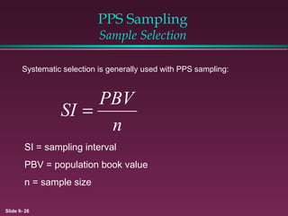 Audit sampling | PPT