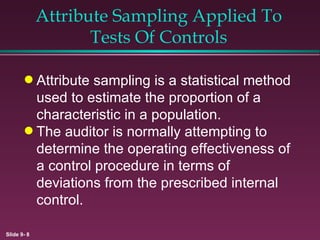 Audit sampling | PPT