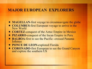Early Explorers of America | PPT