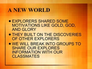 Early Explorers of America | PPT