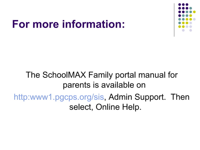 iParent SchoolMax | PPT | Education
