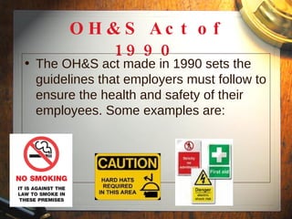 Occupational Health and Safety In Australia | PPT