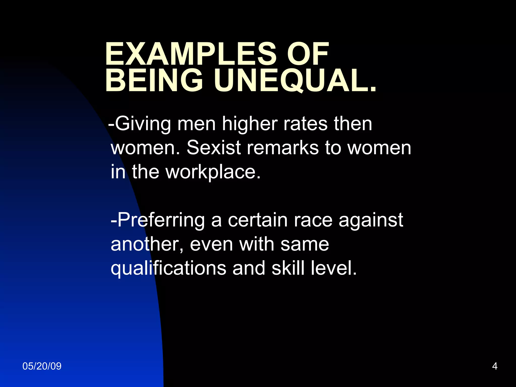 EQUAL EMPLOYMENT OPPORTUNITY (EEO) | PPT