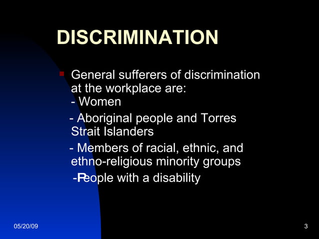 EQUAL EMPLOYMENT OPPORTUNITY (EEO) | PPT