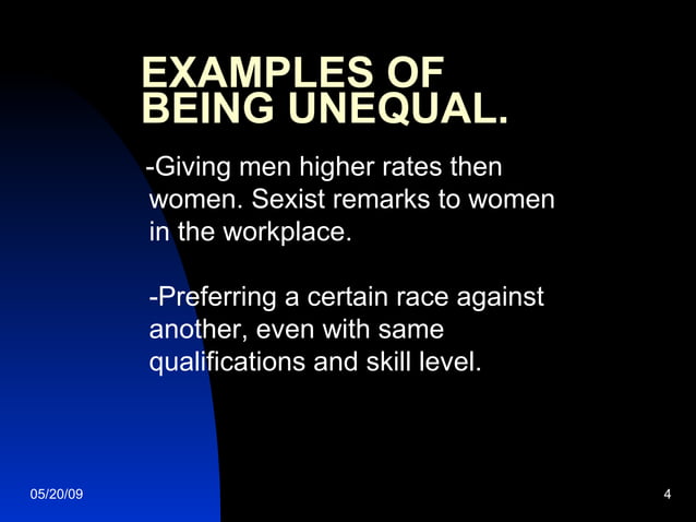 EQUAL EMPLOYMENT OPPORTUNITY (EEO) | PPT
