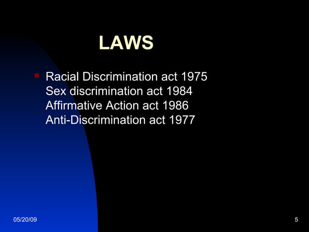 EQUAL EMPLOYMENT OPPORTUNITY (EEO) | PPT