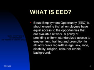 Employment Opportunity