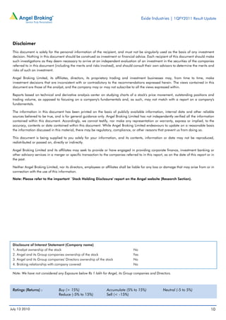 Exide Industries | PDF