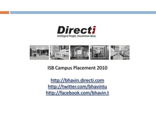 Introduction to Directi | PPT