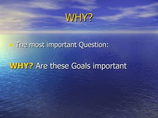 Goal Setting | PPT