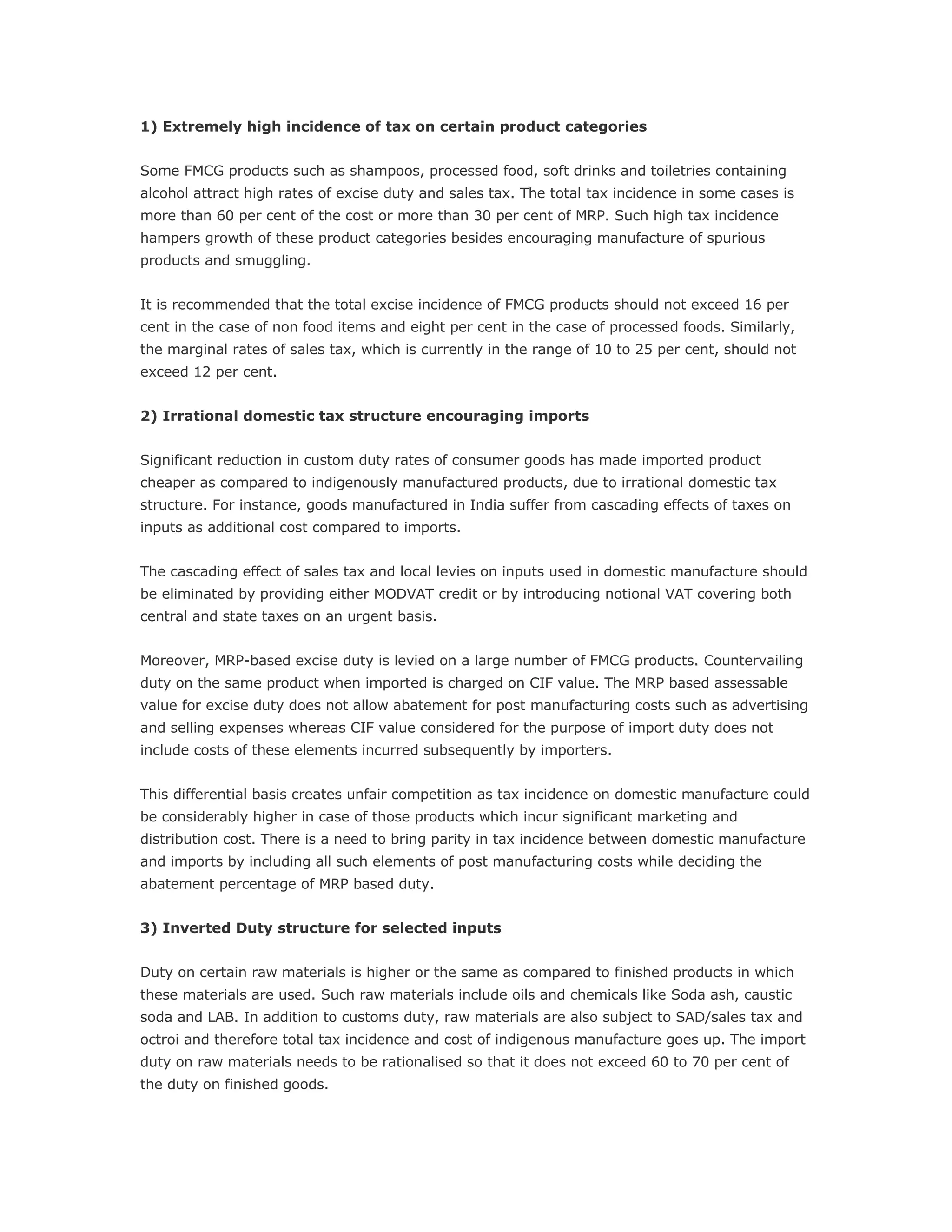 swot analysis of fmcg industry | DOC