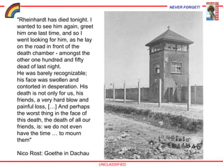 Race towards Life: The liberation of Dachau, April 29, 1945 | PPT