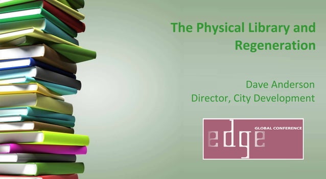 The Physical Library and Regeneration | PPT