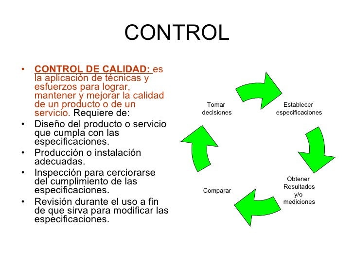 Control calidad 1