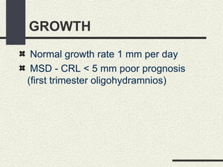 First Trimester over view | PPT