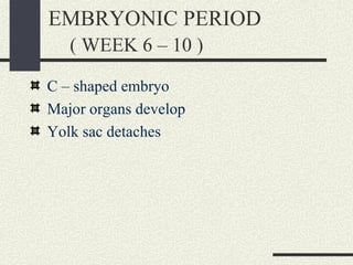 First Trimester over view | PPT