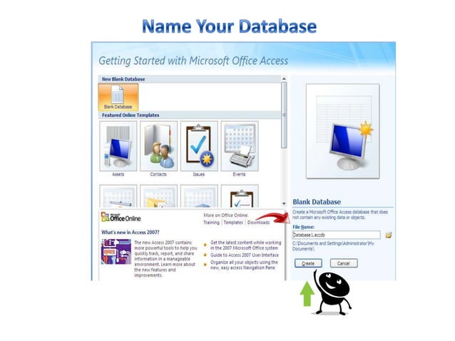 How to Create A Microsoft Access 2007 Database | PPT How to Create A Microsoft Access 2007 Database | PPT