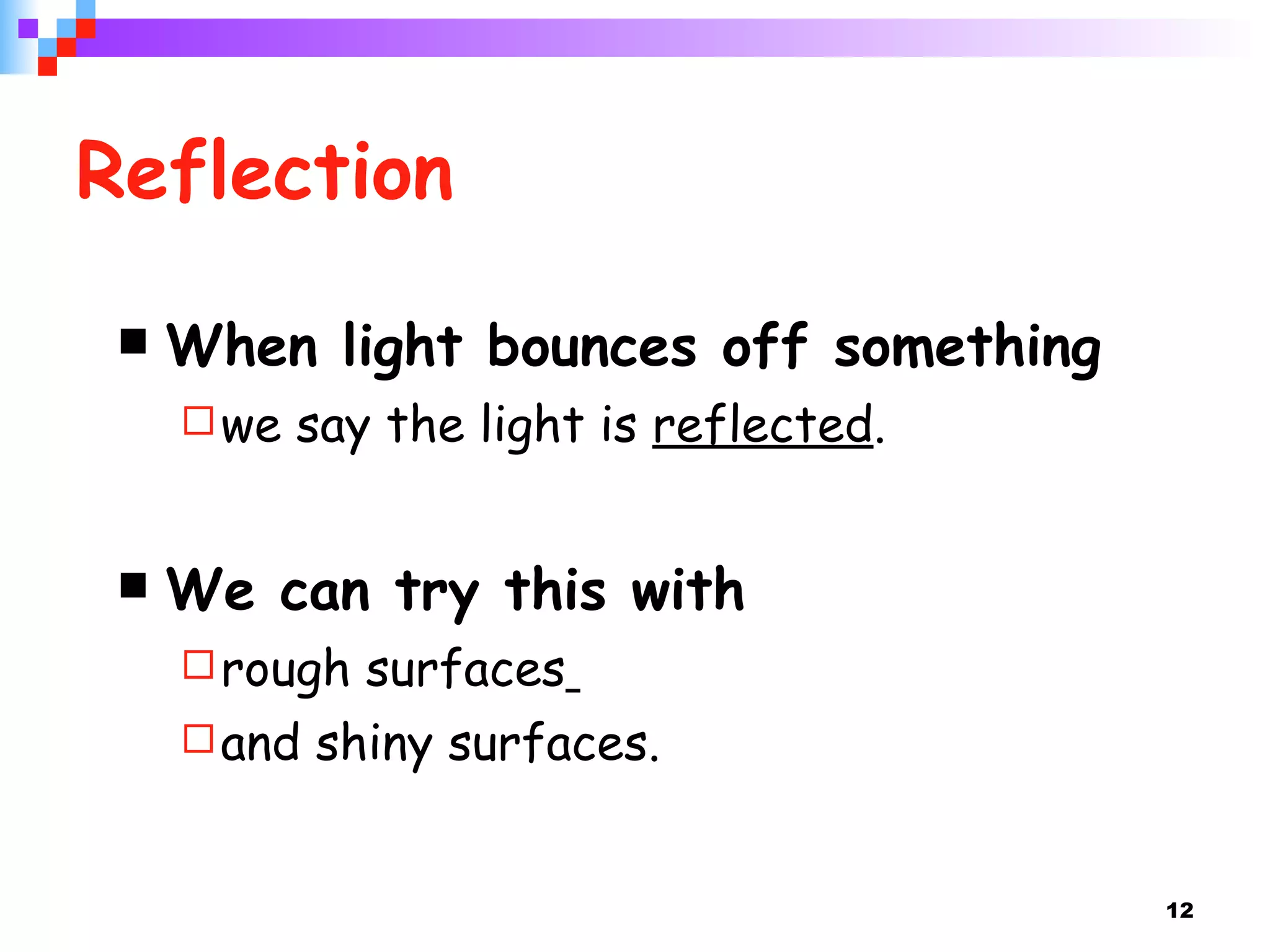 Sources of Light | PPT