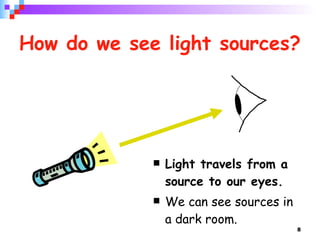 Sources of Light | PPT