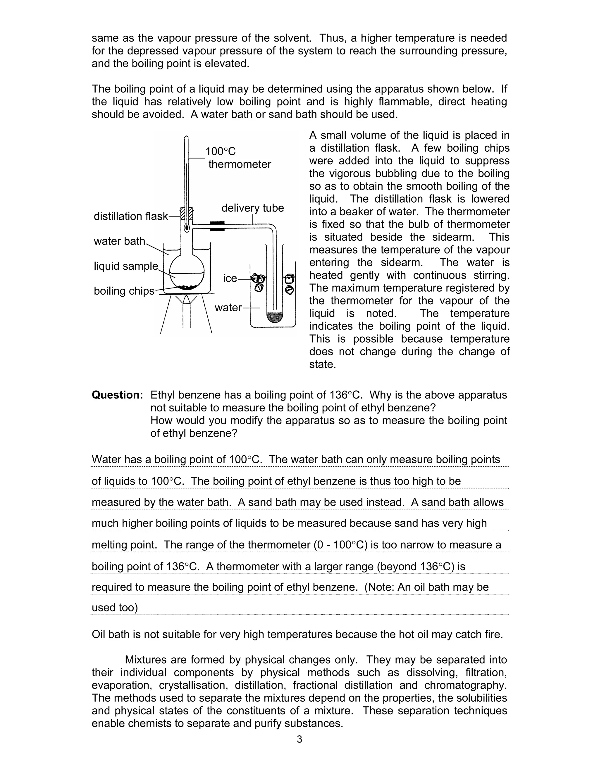 Separation Techniques Revision PDF | PDF