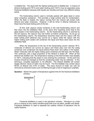 Separation Techniques Revision PDF | PDF