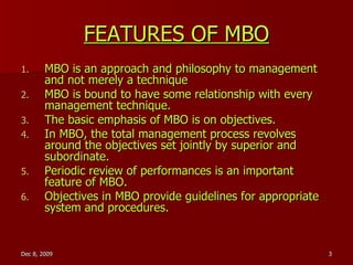 Management by objectives | PPT