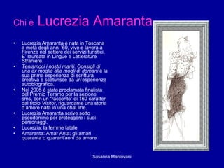 LIBRO: Teniamoci i nostri mariti di Lucrezia Amaranta | PPT