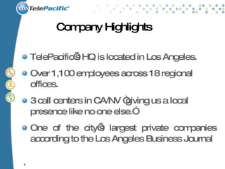TelePacific Company Overview | PPT