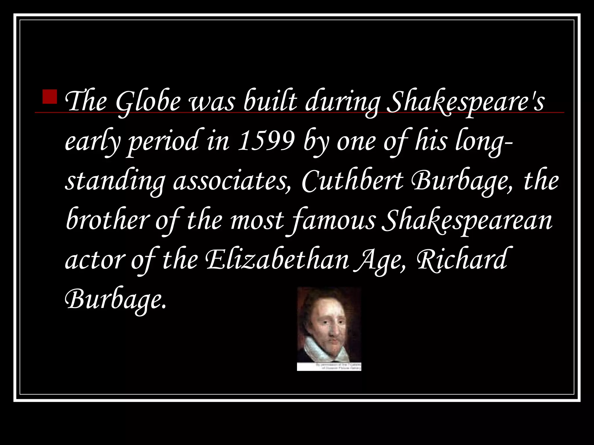 THE GLOBE THEATER | PPT