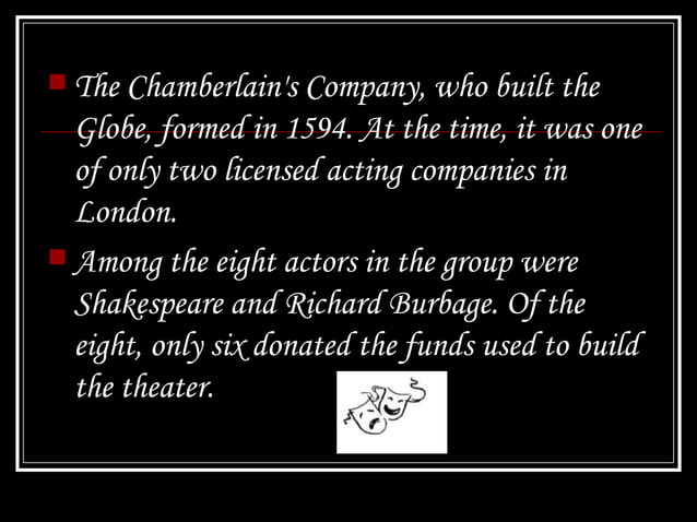 THE GLOBE THEATER | PPT | Theater Venues | Attractions