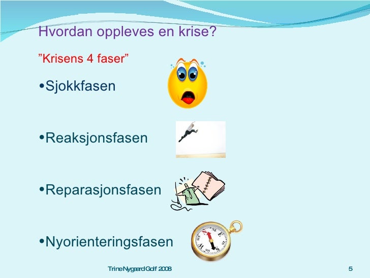 Kriser og krisefaser