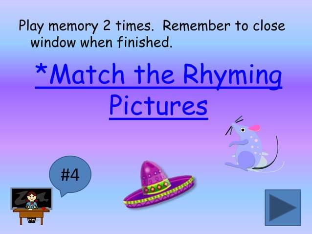 Rhyming Internet Activity | PPT