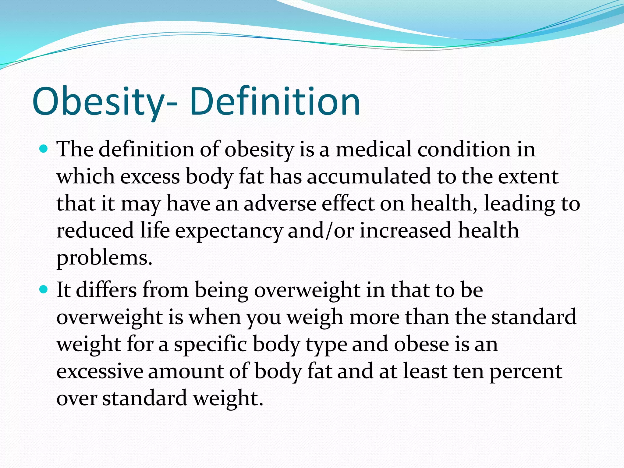 obesity | PPTX