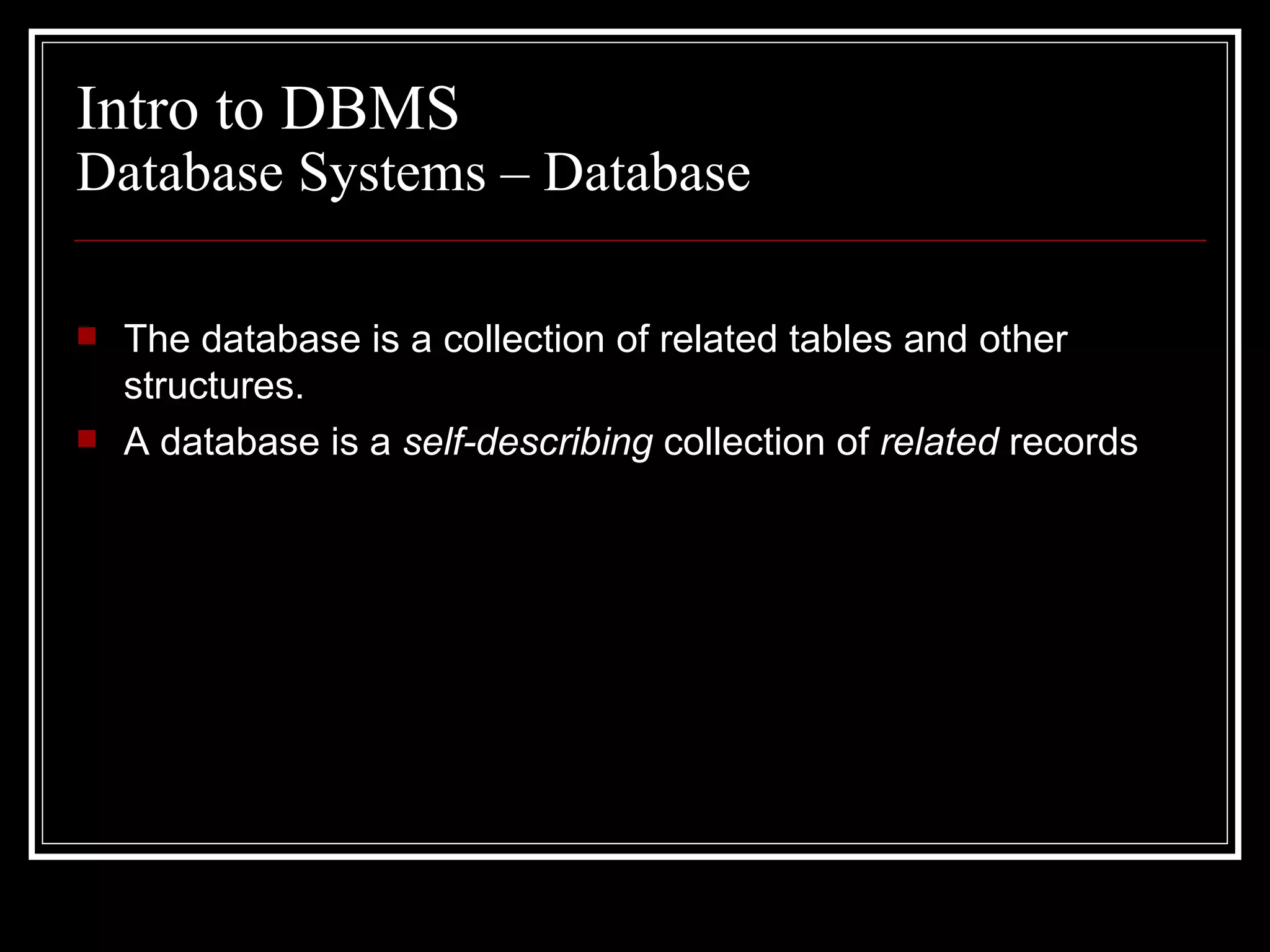 Data Base Management System | PPT