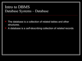 Data Base Management System | PPT